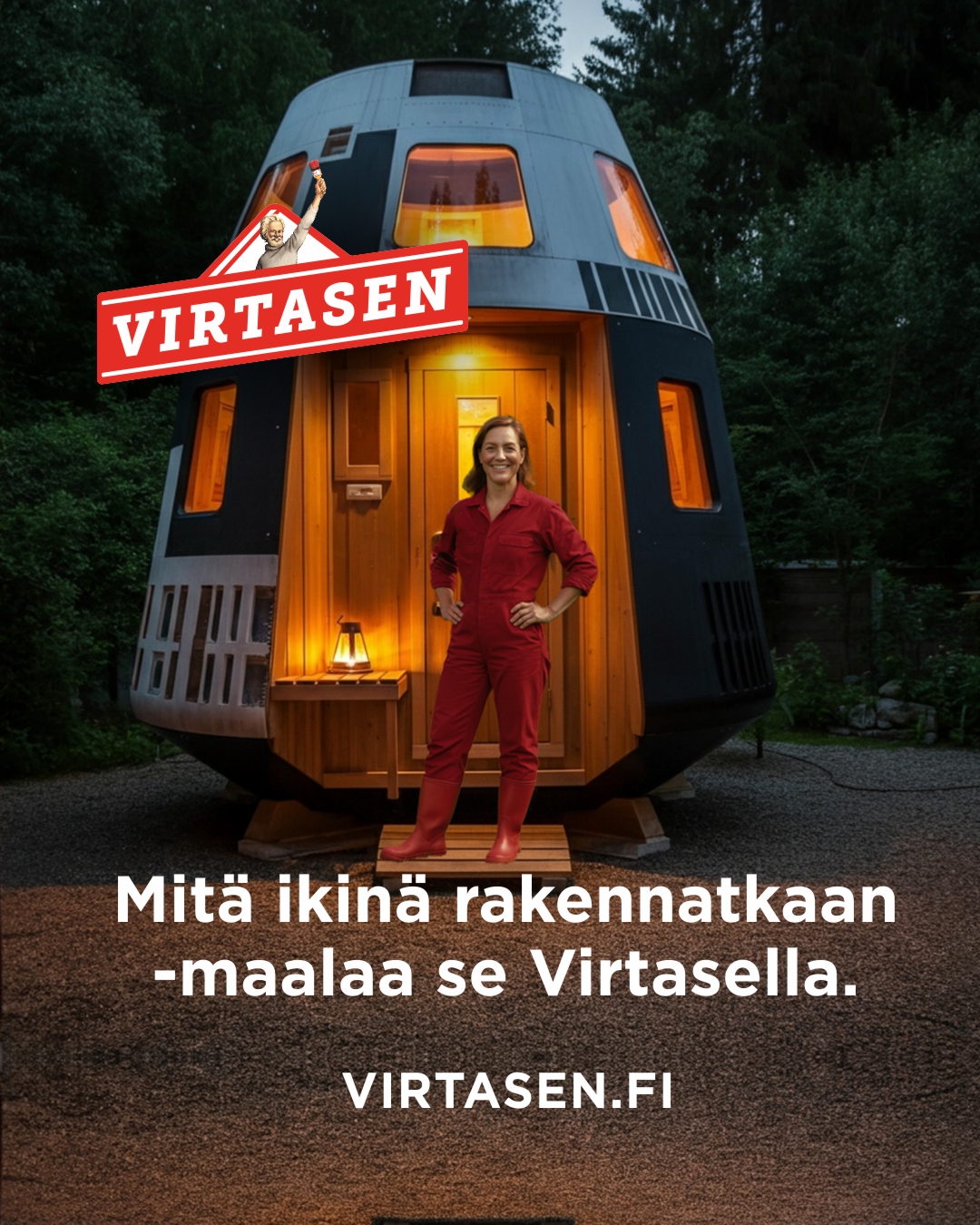 Mitä ikinä rakennatkaan - maalaa se Virtasella - Virtasen Maalitehdas