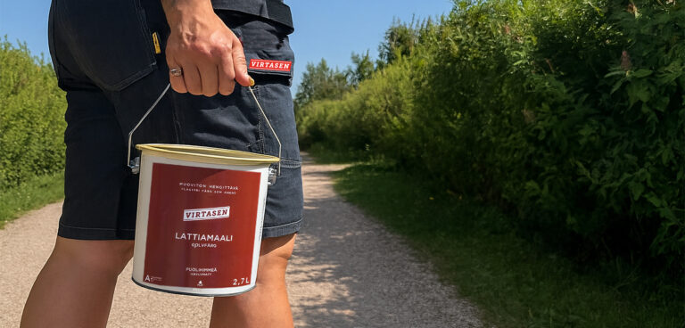 Kotimaiset ja 100 % muovittomat Virtasen maalit - Virtasen Maalitehdas